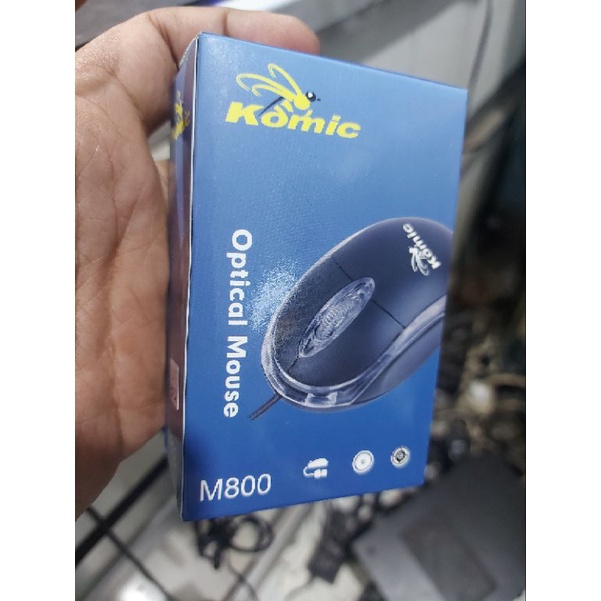 Jual Mouse Optic Optical USB Komic M800 3D Lampu Gaming | Shopee Indonesia