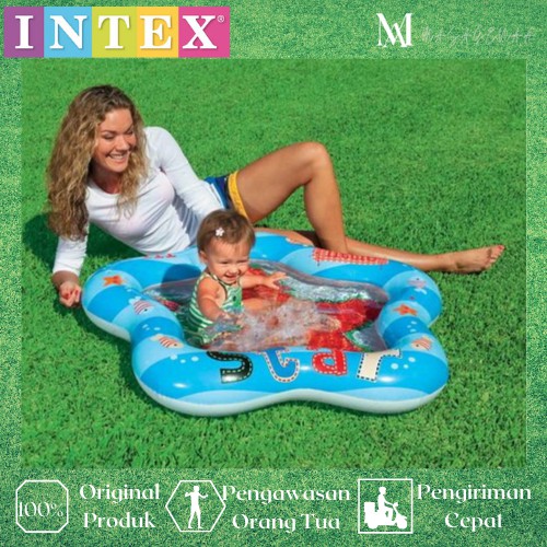 Jual KOLAM RENANG/BERENANG KARET ALAS MAIN ANAK ANAK KECIL/BAYI/BABY POMPA/TIUP MEREK INTEX POOL ...