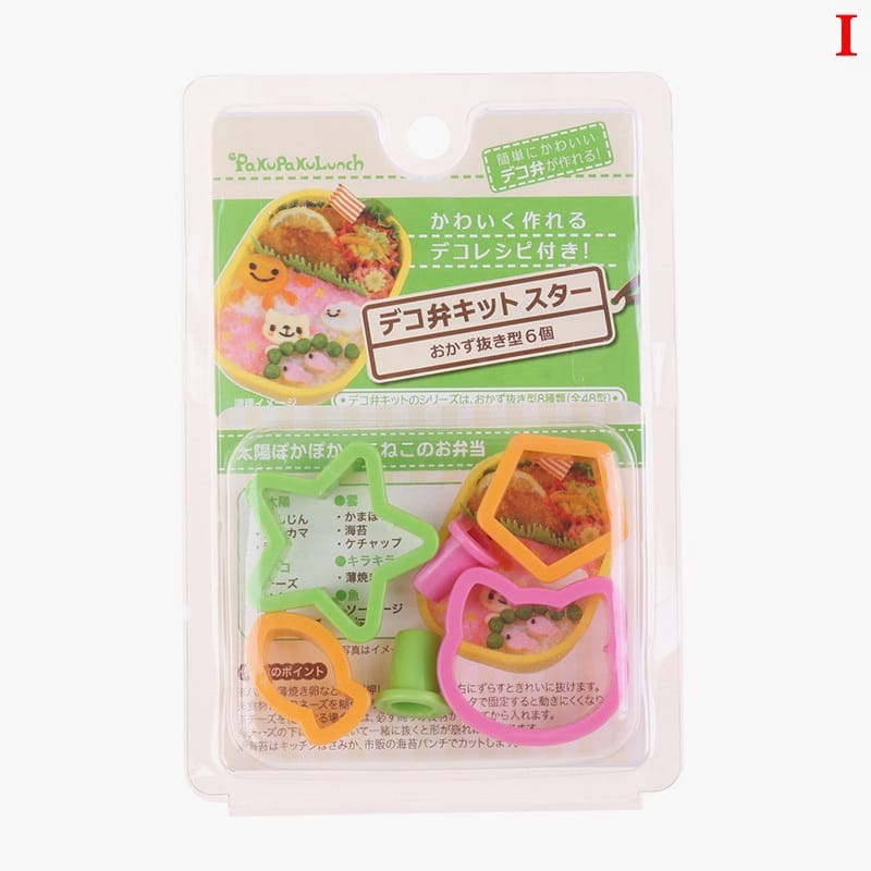 Jual Food Cutter Bento Karakter | Cookie Cutter Lucu | Cetakan Makanan ...