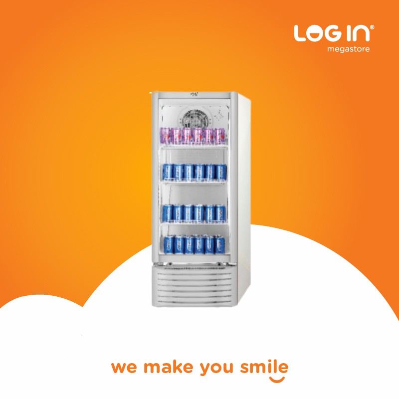 Jual Gea Showcase 1 Pintu Expo 26FC 192 Liter | Shopee Indonesia