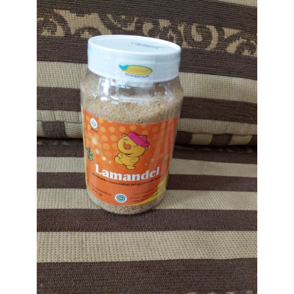 Jual Lamandel botol 200 gr herbal batuk pilek amandel gangguan ...