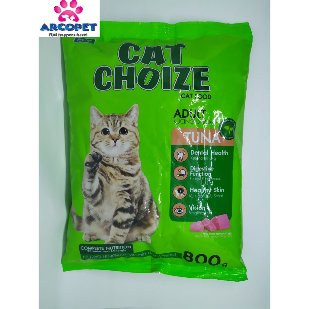 Jual CAT CHOIZE - ADULT - TUNA & SALMON - 800GR - MAKANAN KUCING ...