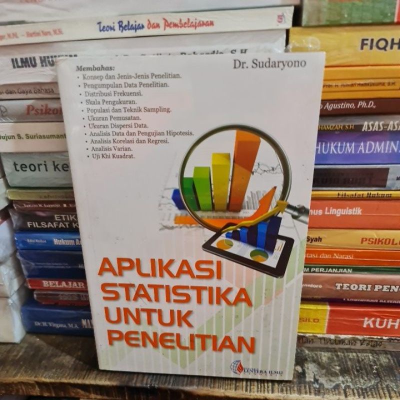 Jual Aplikasi statistik untuk penelitian by Dr Sudaryono ORIGINAL | Shopee Indonesia
