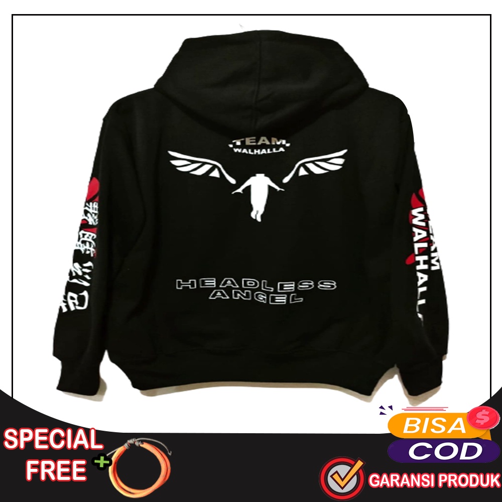 Jual Jaket Valhalla Tokyo Revengers Sano Manjiro Mikey Sweater hoodie ...