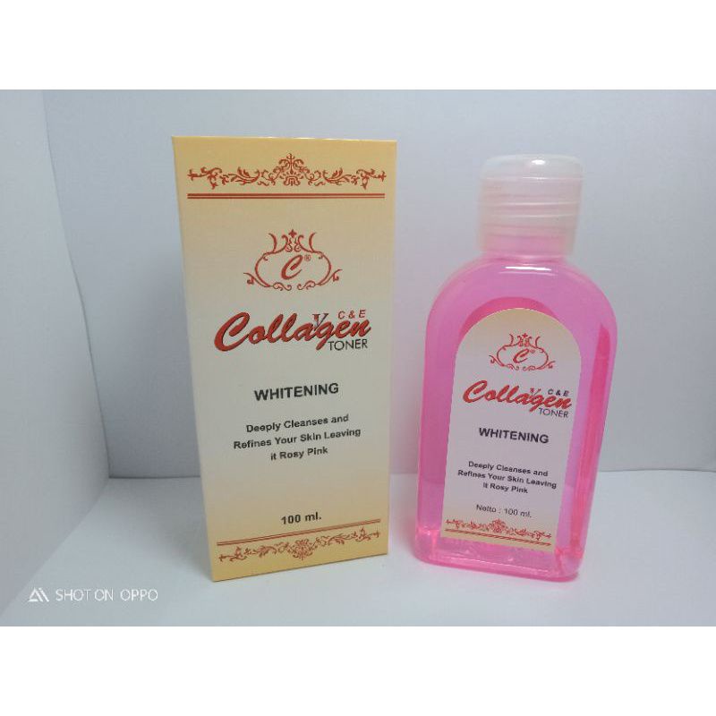 Jual COLLAGEN TONER COLLAGEN WHITENING ORIGINAL 100ML | Shopee Indonesia