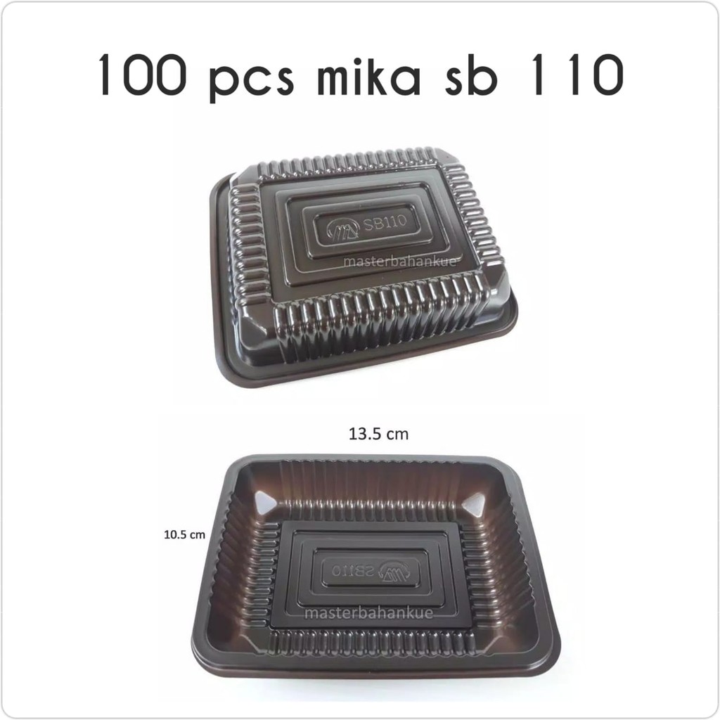 Jual [100 pcs] Mika SB 110/Mika brownies/Mika kue/Mika mini | Shopee Indonesia
