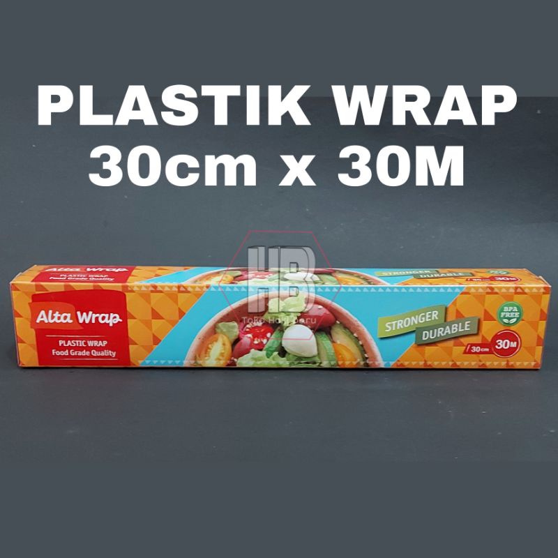 Jual Plastik Wrap 30cm x 30m / Plastik Wrapping Wraping Film Cling Wrap ...