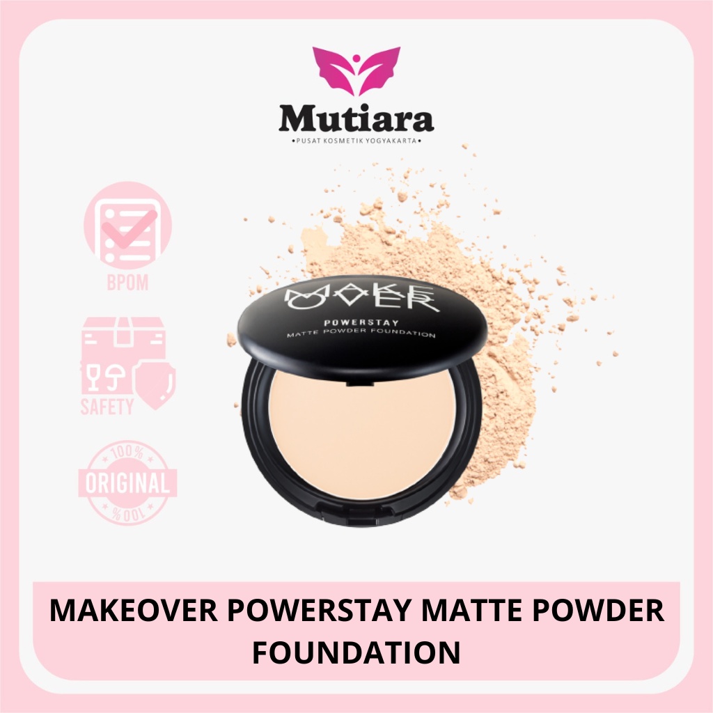 Jual MAKEOVER POWERSTAY MATTE POWDER FOUNDATION | Shopee Indonesia