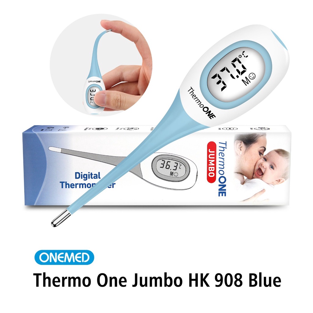Jual Thermometer Digital Thermo One Jumbo OneMed | Shopee Indonesia