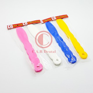 Jual SPATULA ALGINATE / SPATEL PLASTIK / SENDOK ADUKAN | Shopee Indonesia