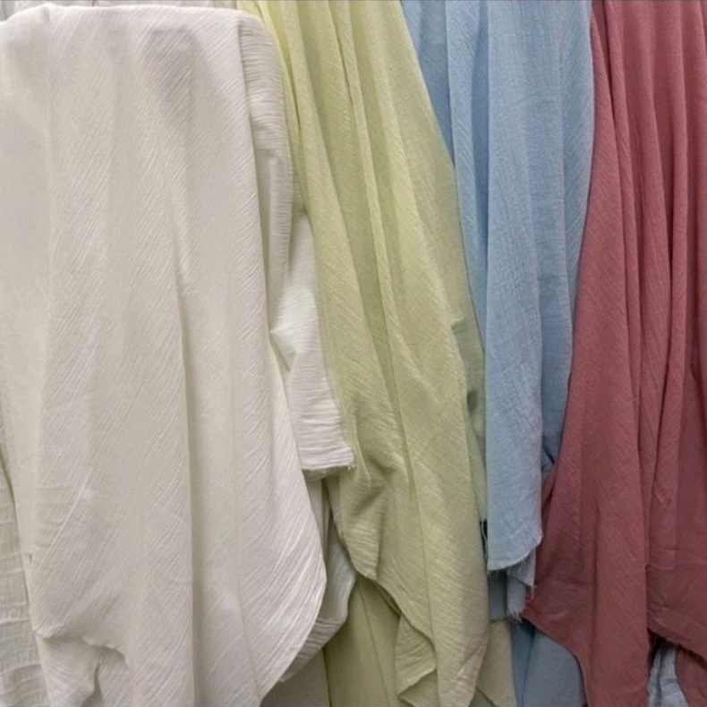 Jual kain bahan katun paris crinkle(harga permeter) | Shopee Indonesia