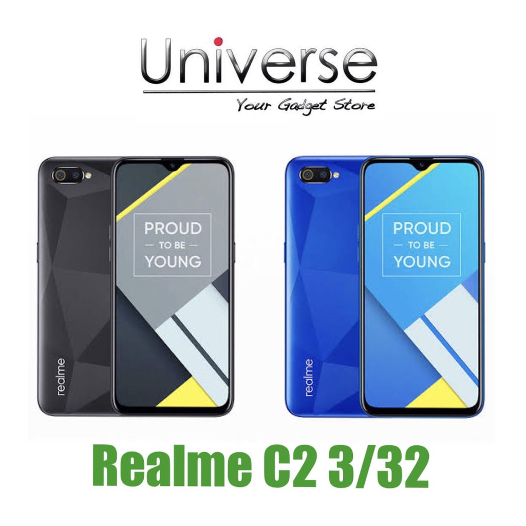 Jual Realme C2 3/32 GB - Garansi Resmi Realme | Shopee Indonesia