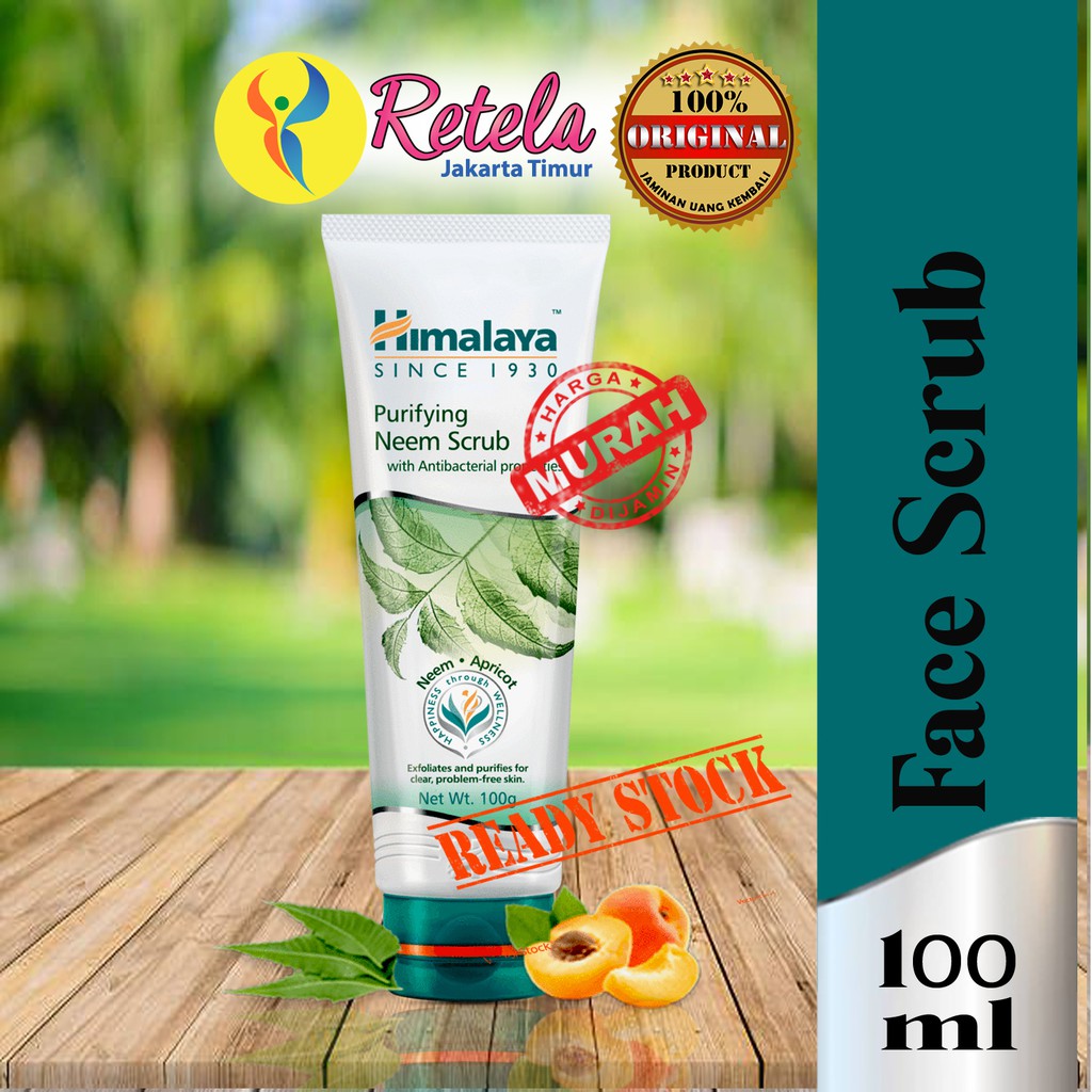 Jual Himalaya Purifying Neem Scrub 100ml / Sabun Muka / Pembersih Wajah ...