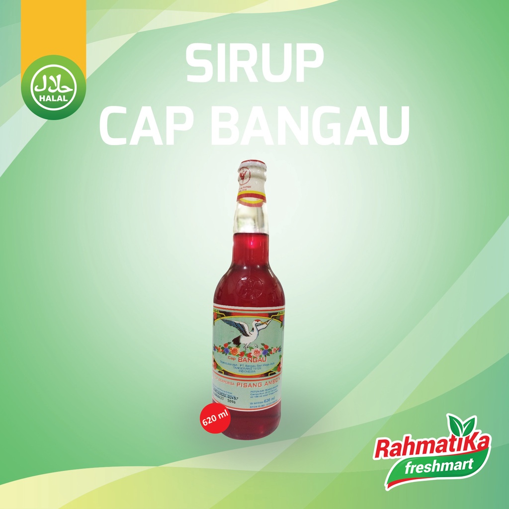 Jual Sirup Cap bangau Rasa Pisang Ambon Botol 620 ml | Shopee Indonesia