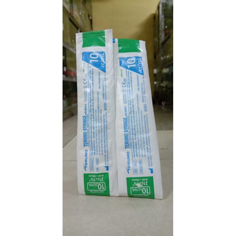 Jual Terumo Syringe 10 cc Terumo Spuit 10cc with needle Indonesia ...