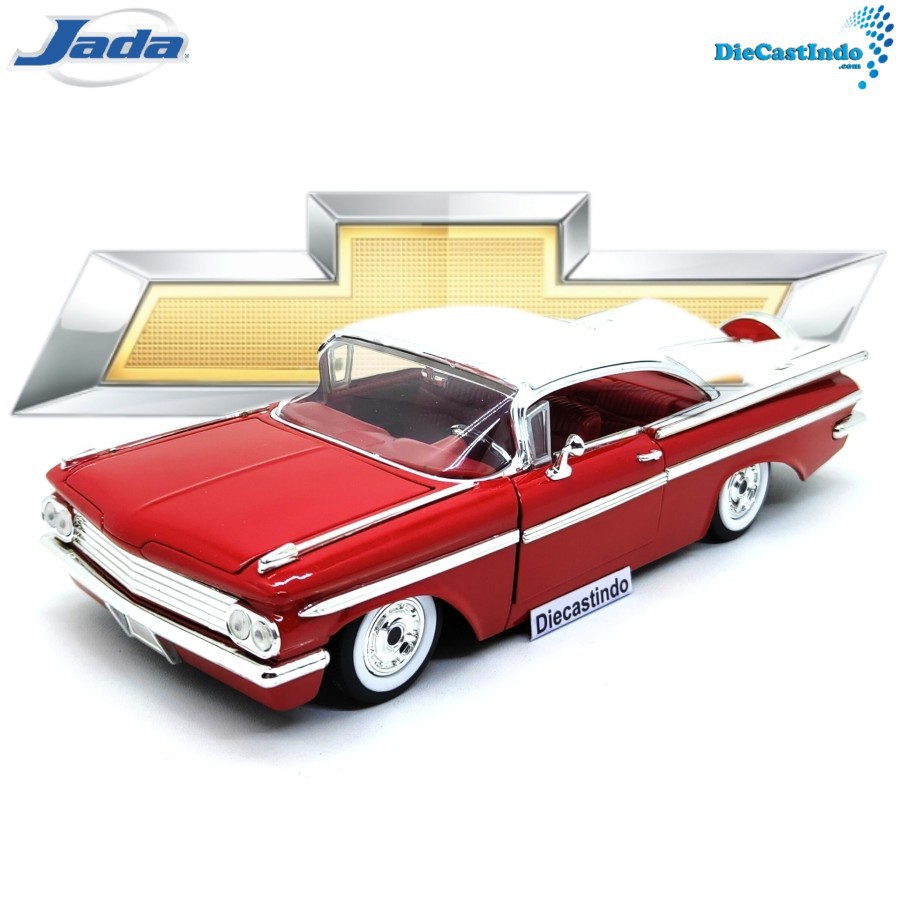 Jada Chevy Impala 1959, Skala 1:24 - Merah | Lazada Indonesia