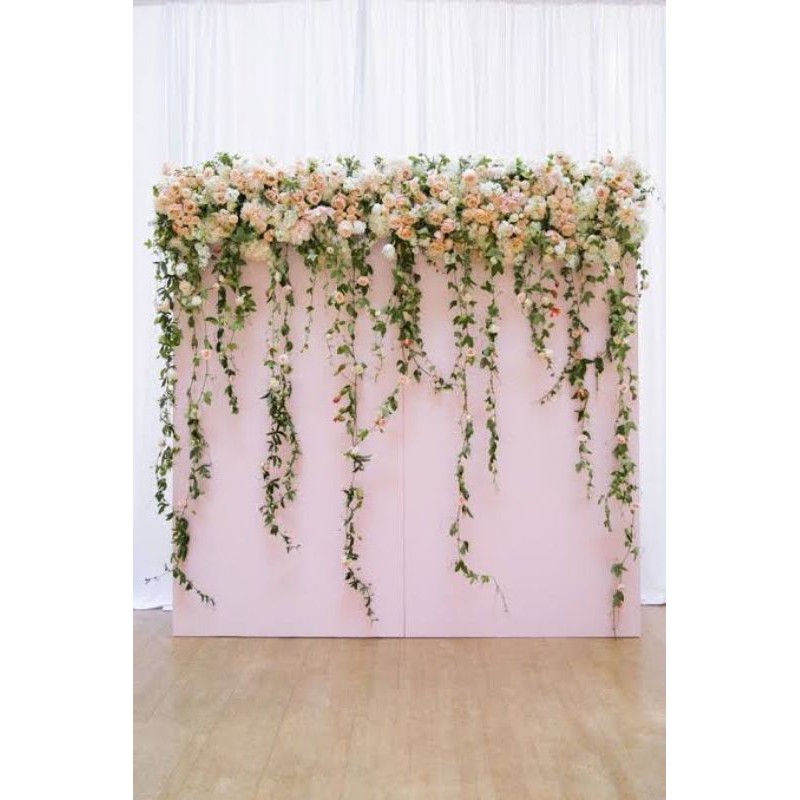 Jual Backdrop isi 1pcs wedding/lamaran/photobooth Lipat Praktis ...