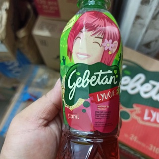 Jual Minuman Botol Teh Tea Gula Batu Gebetan Lychee Leci 310 ML ...
