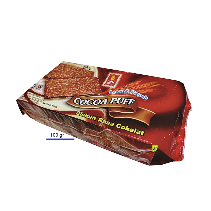 Jual UBM Cocoa Puff - Biskuit Rasa Cokelat - 100 gr | Shopee Indonesia