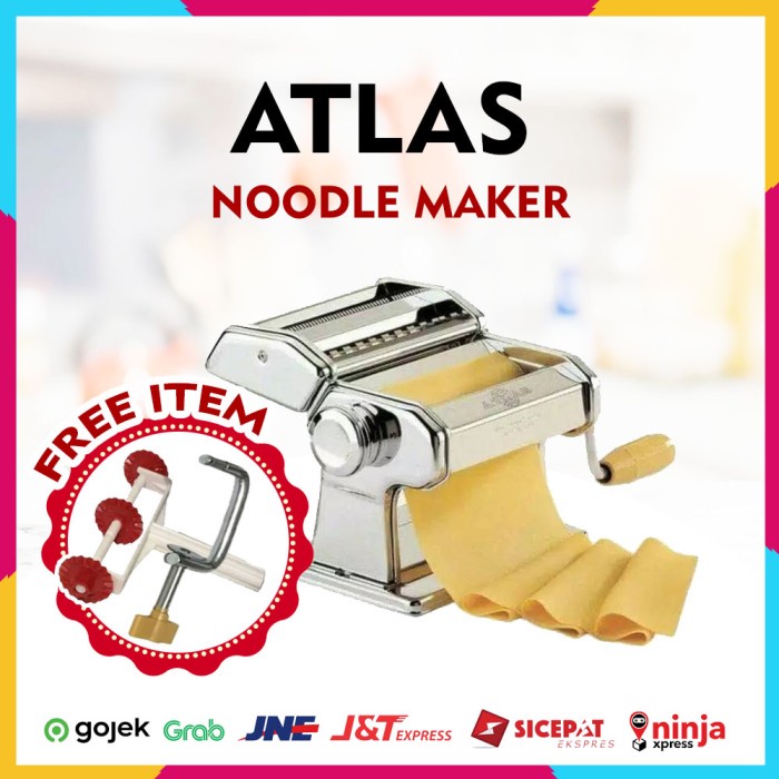 Jual Pasta Maker Gilingan Mie Molen Stainless ATLAS TH-150 F | Shopee Indonesia