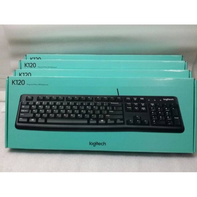 Jual Keyboard Logitech K120 Original | Shopee Indonesia