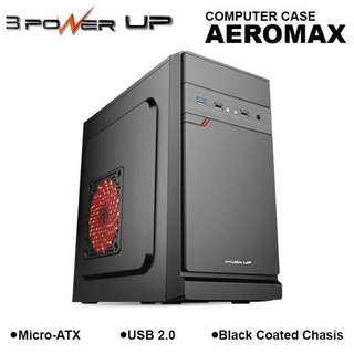 Jual CASING COMPUTER POWER UP 500W MICRO ATX - CASING POWER UP AEROMAX ...