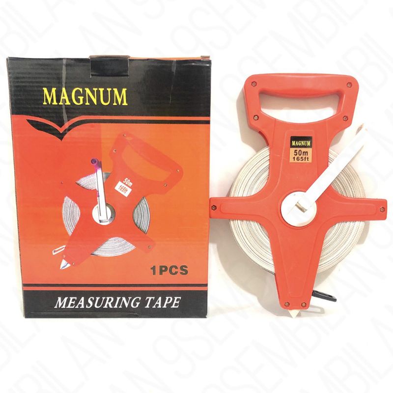 Jual Meteran Magnum Meteran Tancap Tanah 50M 50 Meter Roll Gulungan ...