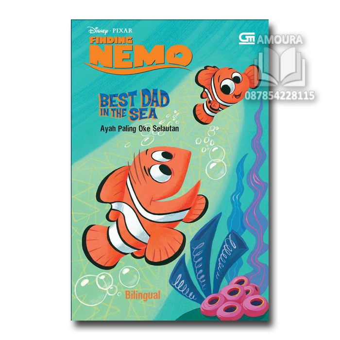 Jual Buku Cerita Anak Bilingual Disney Pixar Finding Nemo - Best Dad In ...