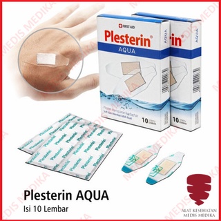 Jual Plesterin Aqua Onemed Plaster Pembalut Luka Anti Air Trasnparan ...