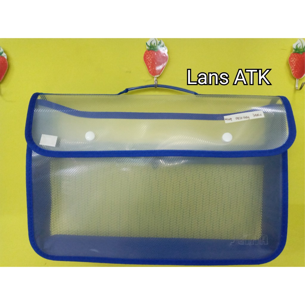 Jual TAS MAP PLASTIK RESLETING JALA KANCING 2 JENIA (0073) | Shopee ...