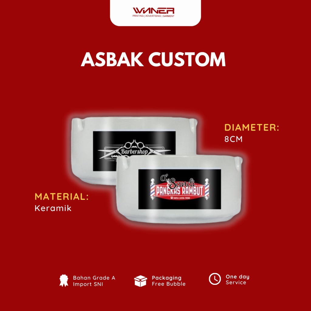Jual Asbak logo dan foto custoM | Shopee Indonesia