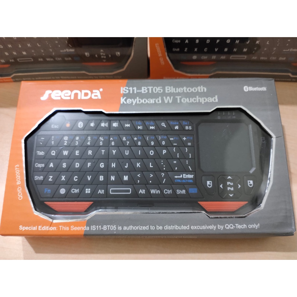 Jual Mini Keyboard Wireless Bluetooth Built In TouchPad IS11-BT05 ...