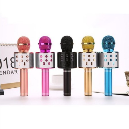 Jual Ws 858 Karaoke Wireless Microphone (Bluetooth) | Shopee Indonesia