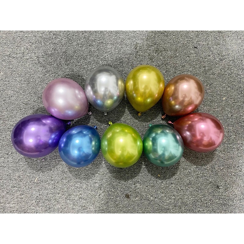 Jual Balon chrome 5 inch mini | Shopee Indonesia