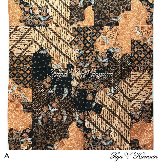 Jual Kain Batik Full Tulis Pola 100% ORI Bahan Sutra ATBM Asli Pola ...