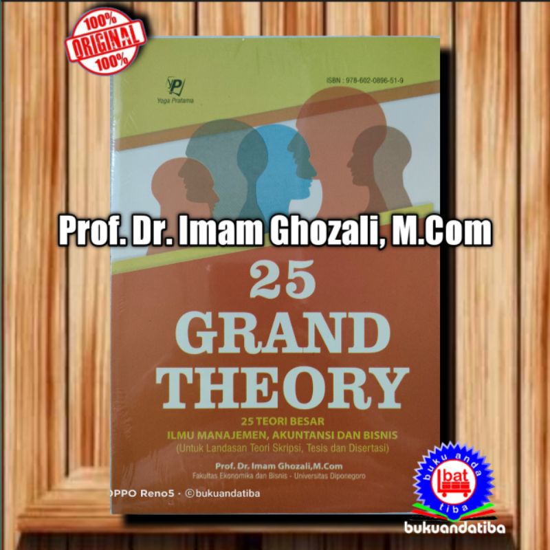 Jual BUKU 25 GRAND THEORY - 25 Teori Besar Ilmu Manajemen Akuntansi Dan ...