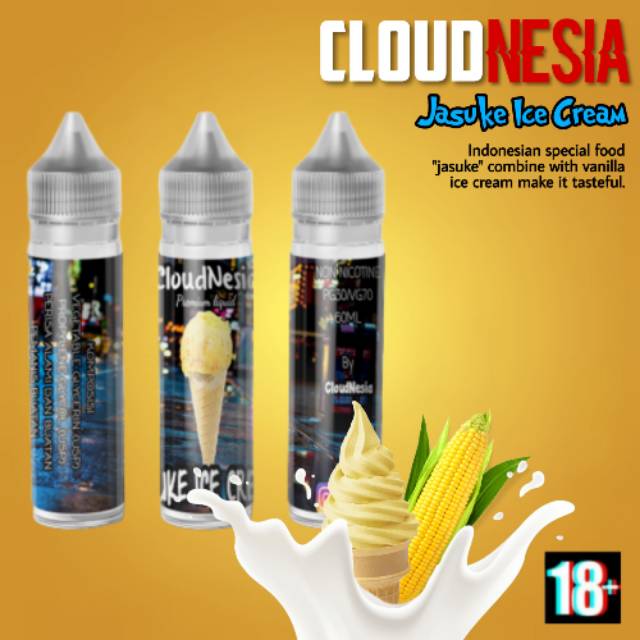 Jual LIQUID VAPE JASUKE ICE CREAM PREMIUM LIQUID VAPE NON NICOTINE ...