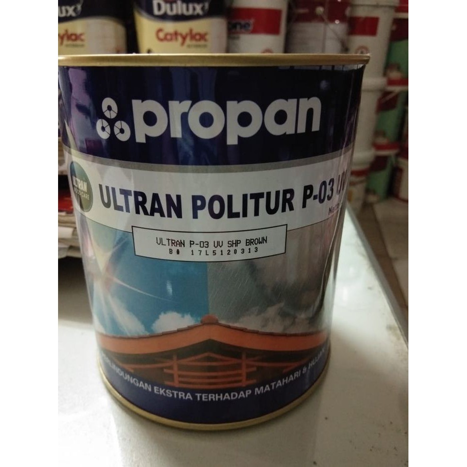 Jual PROPAN ULTRAN P-03 UV Politur Kayu Eksterior 1 Liter | Shopee ...