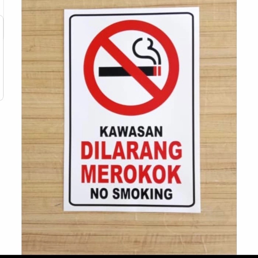 Jual sign stiker kawasan dilarang merokok / sticker no smoking | Shopee ... Jual sign stiker kawasan dilarang merokok / sticker no smoking | Shopee ...