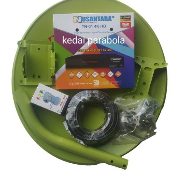 Jual Paket Parabola mini 45 cm + Receiver parabola nusantara hd ...