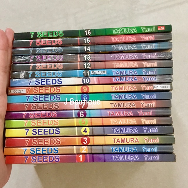 Jual Komik Seri 7 Seeds Set 1-16 - Tamura Yumi | Komik Murah Koleksi Segel | Shopee Indonesia
