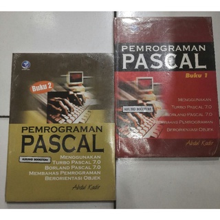 Jual Buku Original- 1 Set Pemrograman Pascal Menggunakan Turbo Pascal 7 ...