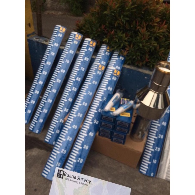 Jual Peil Scale Continue 3 Meter - Papan Duga - Alat Ukur Ketinggian ...