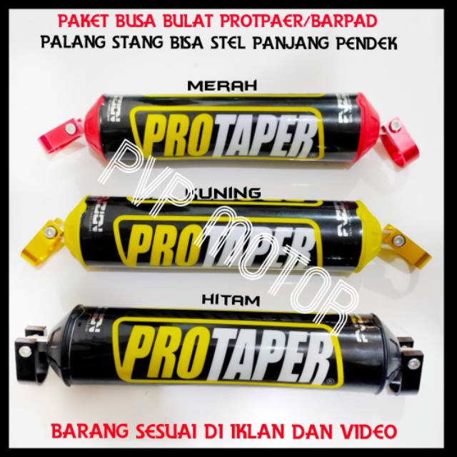 Jual Busa stang protaper bulat barpad protaper bulat twinwall+palang ...