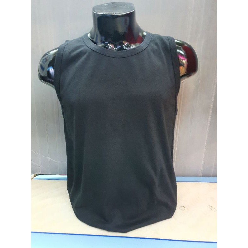 Jual Singlet polos Hitam ukuran L | Shopee Indonesia
