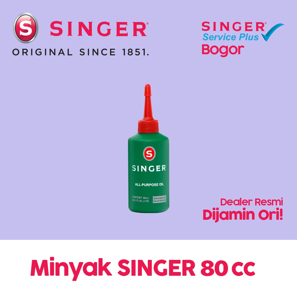 Jual Oli Singer 80cc / Minyak Pelumas (ORIGINAL) Indonesia|Shopee Indonesia