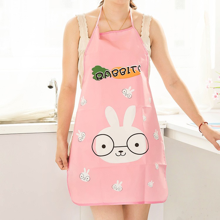 Celemek Dapur Karakter Kartun Lucu / Anti Air WaterProof Apron | Shopee ...