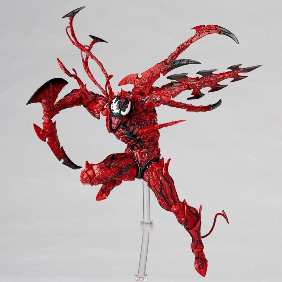 Jual Revoltech red venom Spiderman figure venom merah superhero ...