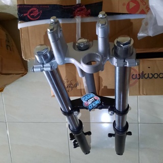 Jual SHOCK BISON,SHOCK DEPAN BISON SET PNP RX KING | Shopee Indonesia