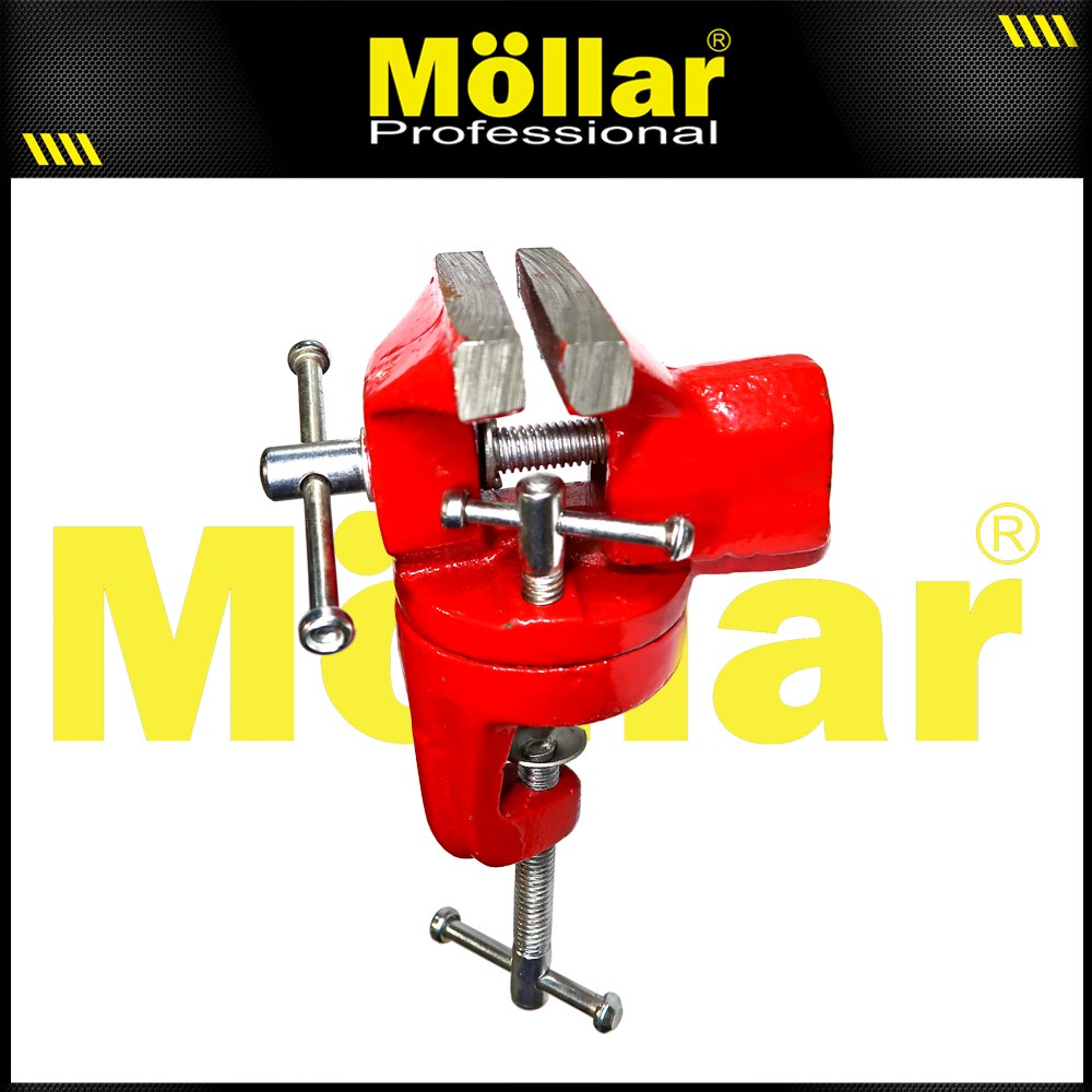 Jual HDT Ragum Mini 75 mm Catok Meja Alat Penjepit Kayu Klem Clamp ...